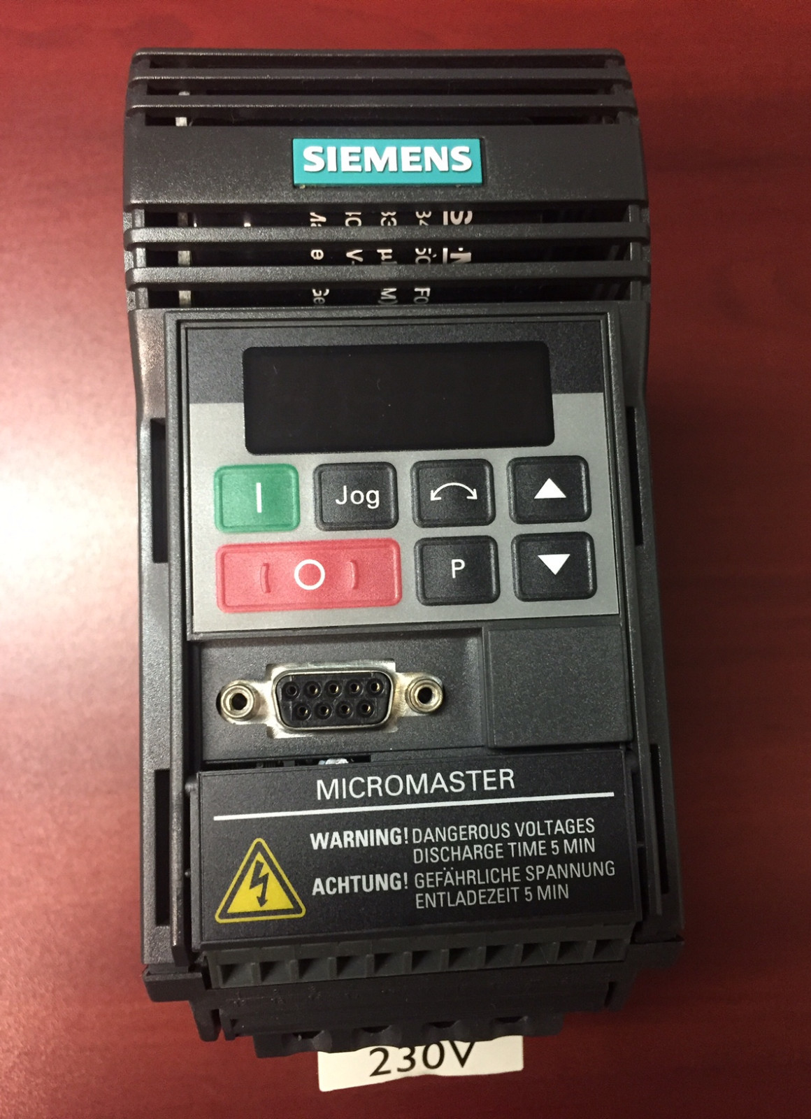 NEW Siemens MicroMaster MM 25/2 6SE9211-5CA40 AC Drive 0.33HP / 250W | eBay