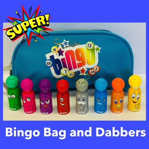 Bingo Dabbers Dabber Case Set for Bingo Lover Bingo Player Gift Present ...