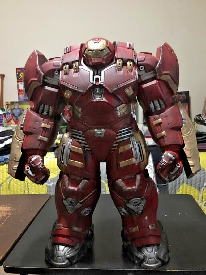 MARVEL AVENGERS AGE OF ULTRON HULKBUSTER ARMOR 18” CUSTOM BATTLE ...