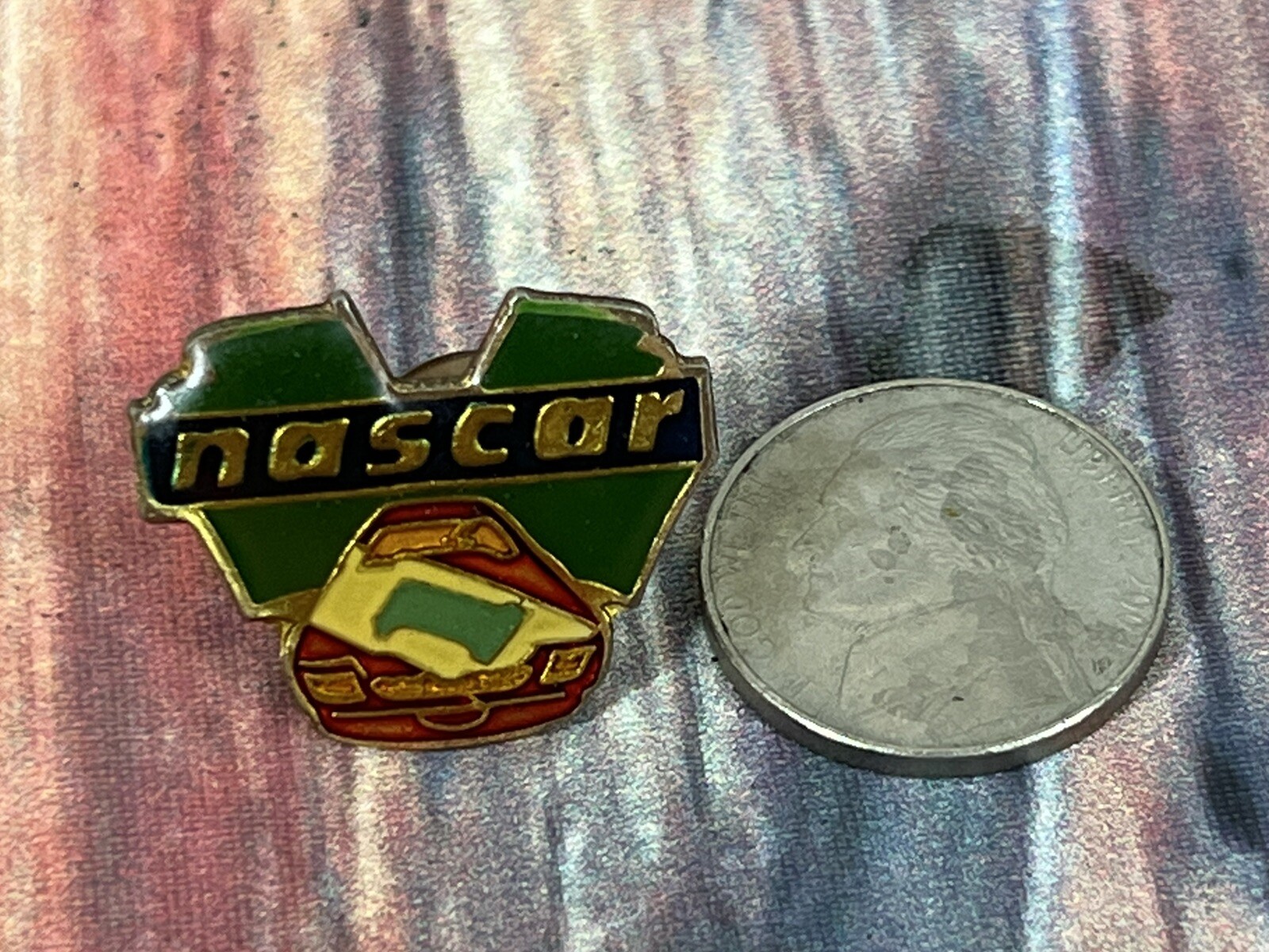 Nascar Race Car Vintage Enamel Pin Back Tie Tack Lapel Pin | eBay
