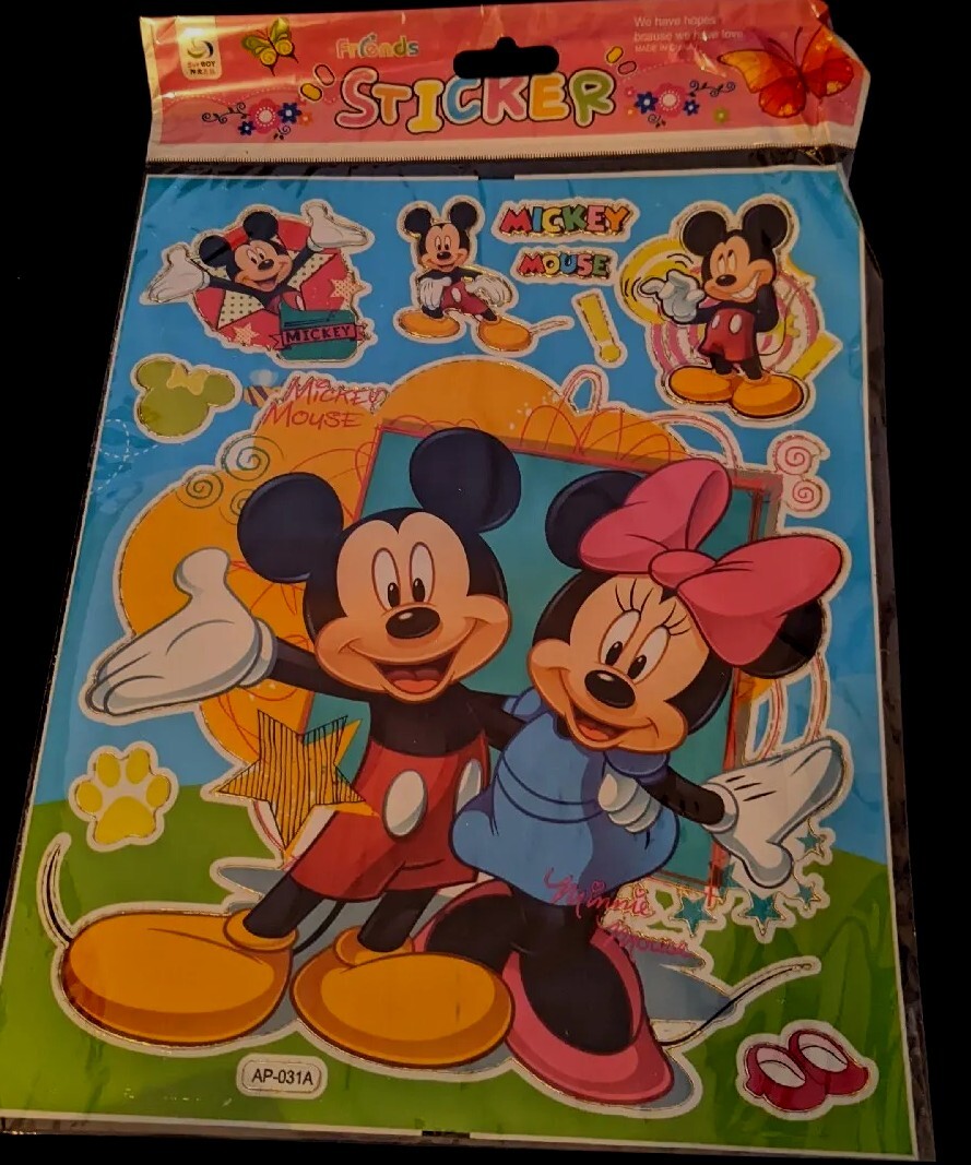 DISNEY MICKEY MOUSE STICKER BOOK | eBay