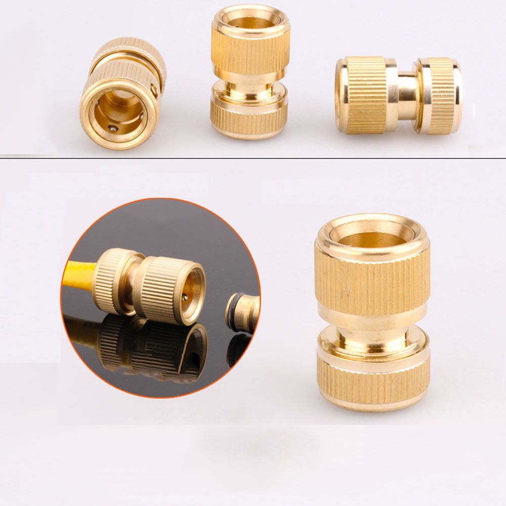 Drip Thread Brass Tap Adapter Irrigation Hose Connector Quick Hitch ...