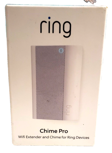 Ring Chime Pro 2nd Gen 2.4 & 5GHz Wi-Fi Extender - WHT - SEALED/NEW ...