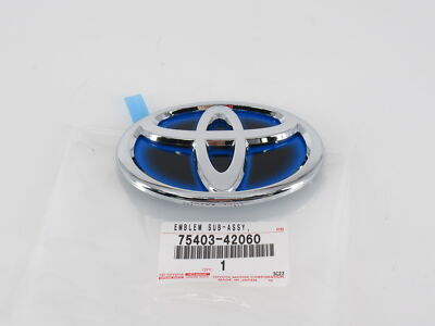 Genuine OEM Toyota 75403-42060 Lift Gate Hatch Rear Emblem 2019-2023 ...