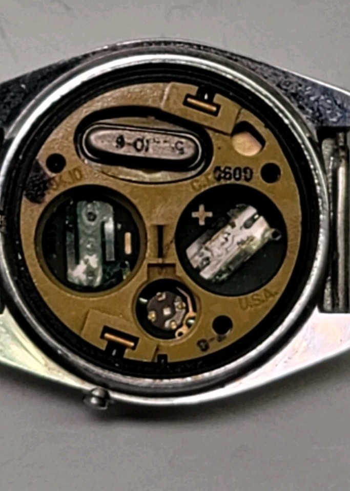 Vintage 1976 Bulova Computron Men's Stainless Steel LED Watch - Tested ...