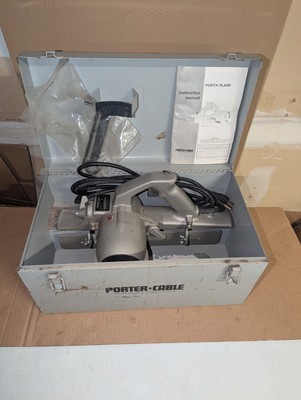PORTER CABLE PORTA PLANE MODEL 126 HEAVY DUTY PLANER Made In USA | eBay