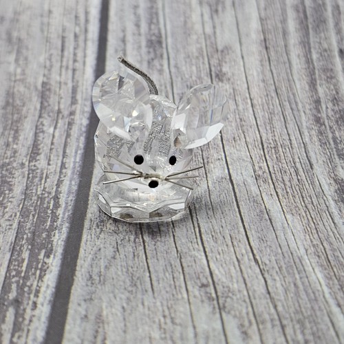 Swarovski Crystal Mouse Leather Tail No Box RETIRED! | eBay