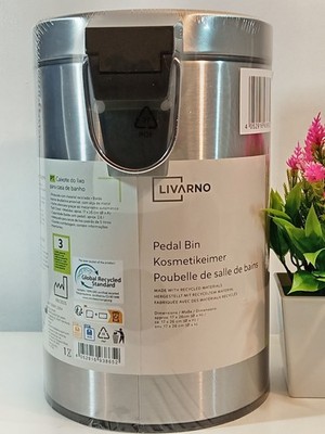 Pedal bin 5 Litres Stainless | eBay UK