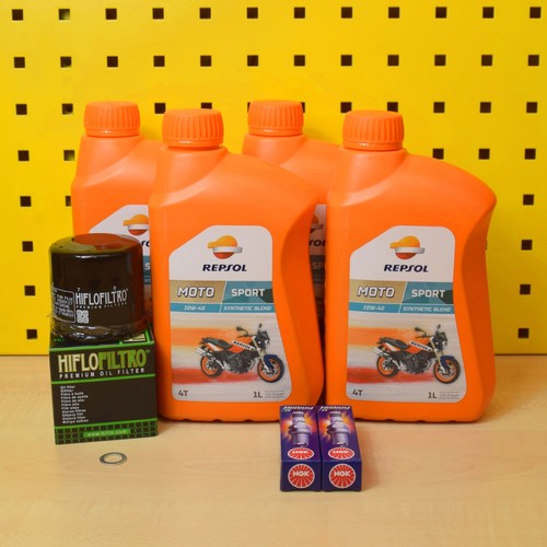 Honda XL 1000 V Varadero Service 99-02 Öl Ölfilter Zündkerzen Repsol ...