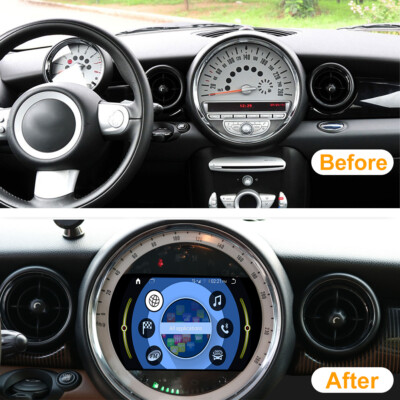 For BMW Mini Cooper R56 2007-2010 Car Radio Android Autoradio Wireless ...
