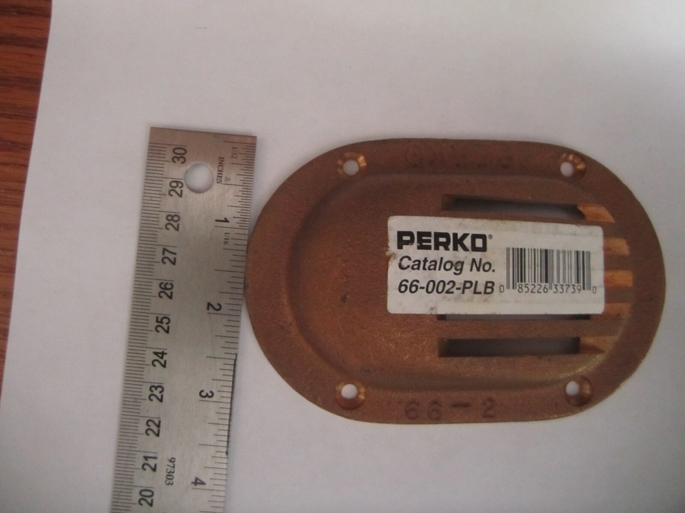 Perko 5" X 3-1/4" Scoop Strainer Bronze Made In The Usa 0066DP2PLB | eBay