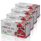 80 Tea Bags Hibiscus Tea 100% Natural - 4 Boxes 1.5 g Bags | eBay UK