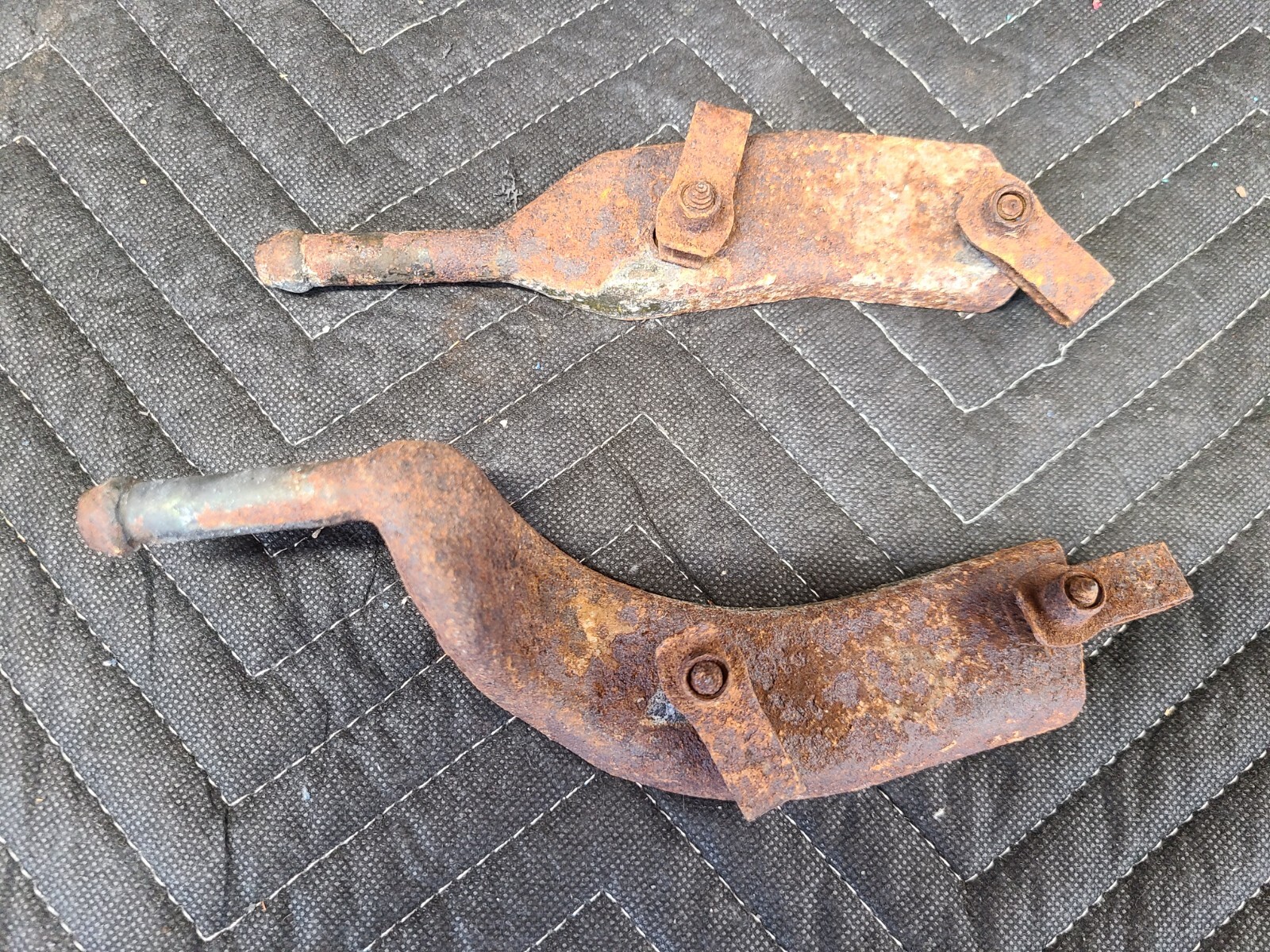 87-93 Ford Fox Body Mustang Exhaust Hanger Muffler Brackets 5.0L GT LX ...