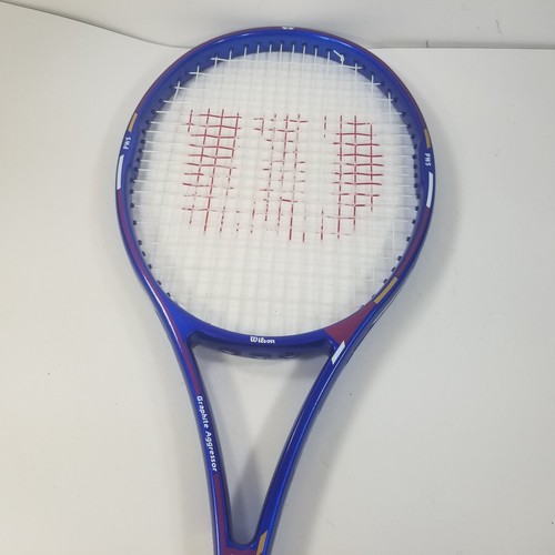 Wilson Graphite Aggressor 95 High Beam Series Tennis Racquet 4 1/2 ...