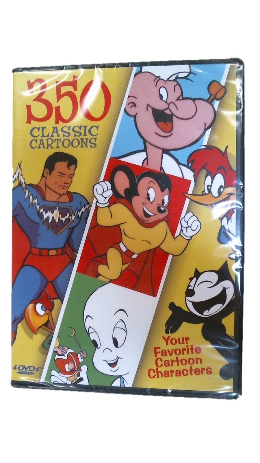 350 Classic Cartoons [DVD] [Disc-Only, EX-LIBRARY] 11891505956| eBay