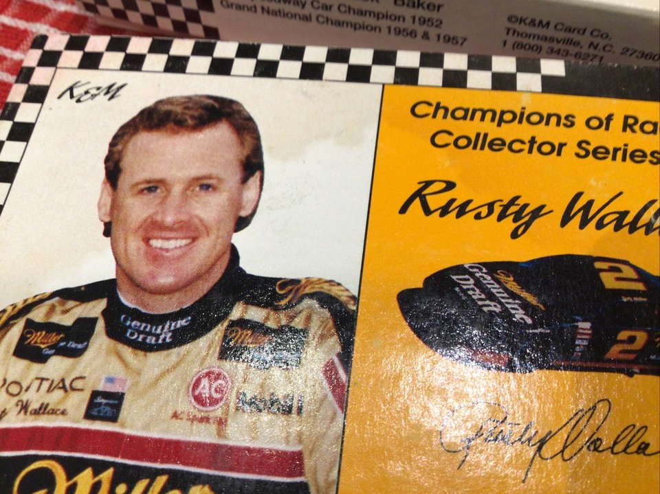 Rusty Wallace 1992 K & M Sports Legends 30 Card Set Original Box | eBay