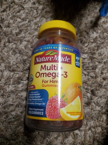 Nature Made Multi for Him Plus Omega-3 Gummies 150ct | eBay