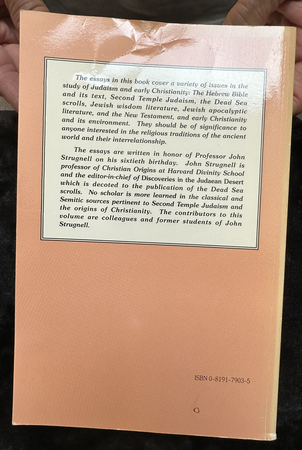 Of Scribes & Scrolls – Harold W. Attridge, John J. Collins- Lib Dr Hector Avalos – TechRev-Blog