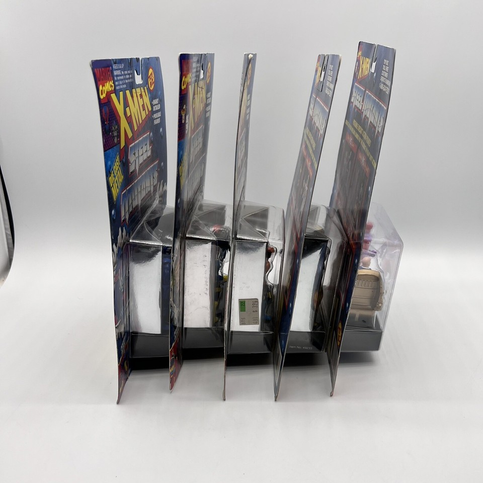 Marvel X-Men Steel Mutants Die Cast Metal Action Figures Toybiz 1994 ...