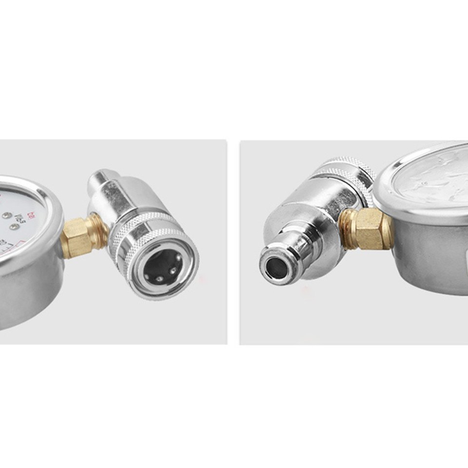 Gauge Gauge Pressure Copper PSI Quick Socket Stainless Steel Vibration ...