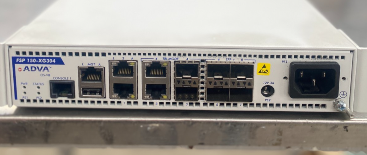 ADVA FSP 150-XG304 OS-V8 Ethernet Demarcation Device | Wty | eBay