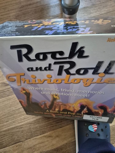 Rock and Roll Triviologies Rock And Pop Music Trivia Board Game - New ...