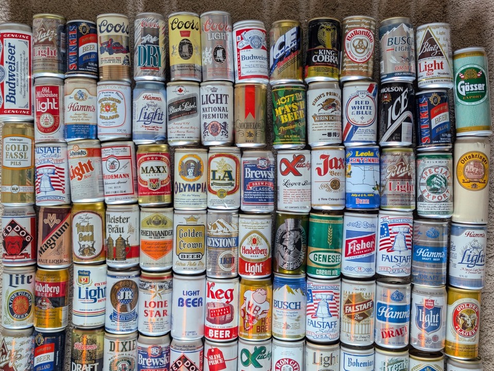 Vintage Beer Cans (Lot Of 120) | eBay