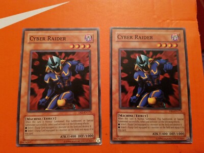 2x Cyber Raider DR1-EN173 yugioh | eBay UK