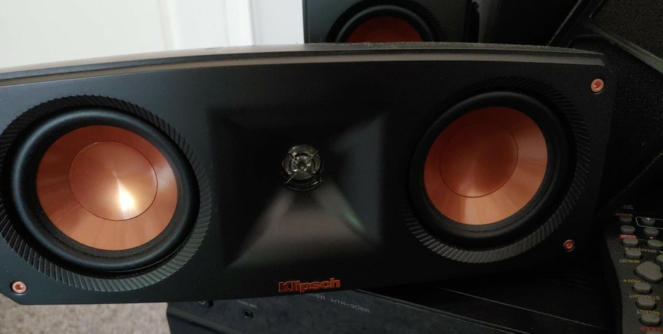 GENUINE KLIPSCH REFERENCE THEATER PACK RTP CENTER SPEAKER BLACK 75W ...