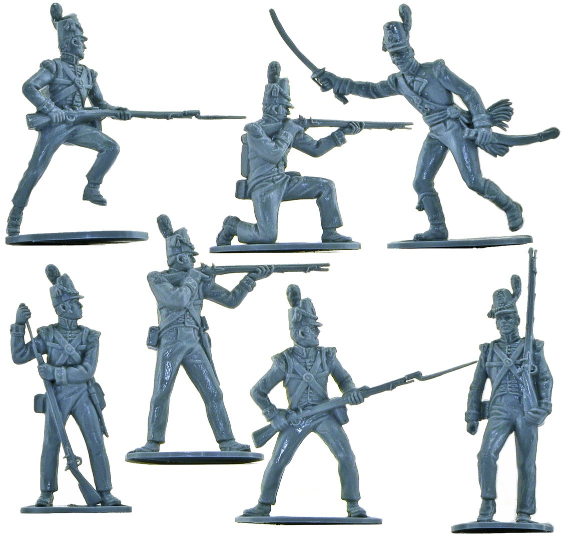 Airfix Waterloo British Infantry 1815 - # 51561 - 14 inmint sealed ...