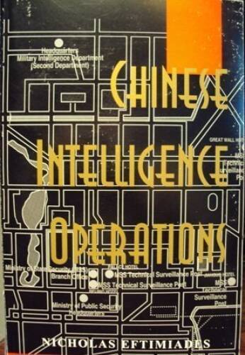 Chinese intelligence operations - Paperback By Eftimiades, Nicholas ...