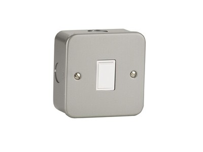 MetalClad Single Switch 1 Gang 2 Way Metal Clad Switch Suit Garage ...