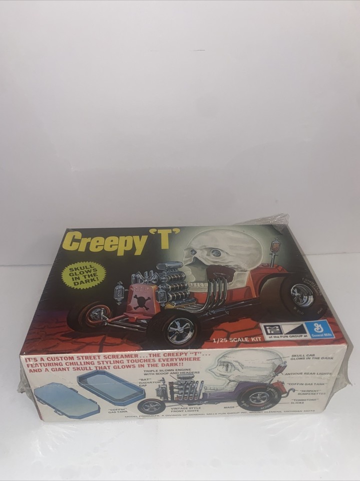 MPC CREEPY T Car Model Kit Sealed /rip | eBay