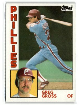 1984 Topps BASEBALL #613 Greg Gross Philadelphia Phillies | eBay