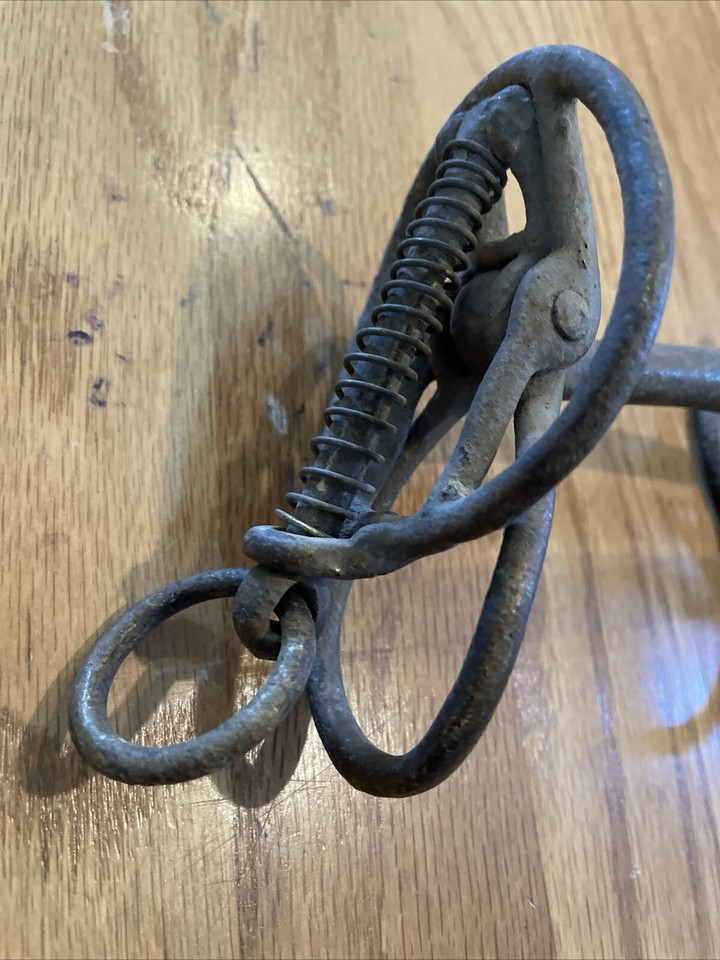 ANTIQUE IRON SPRING HARNESS HORSE BIT RARE | eBay