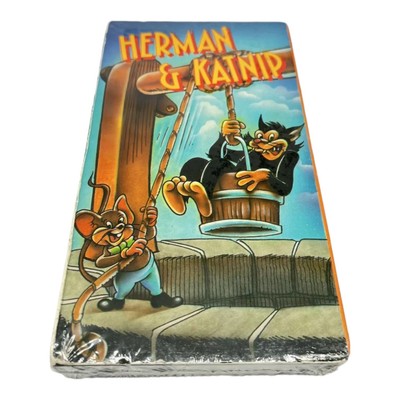 Herman & Katnip (VHS, 1990, Star Classics) Vintage Cartoon RARE | eBay