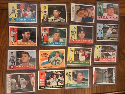 Gail Harris Tigers 1960 Topps Baseball Card (Auction Is For Card In ...