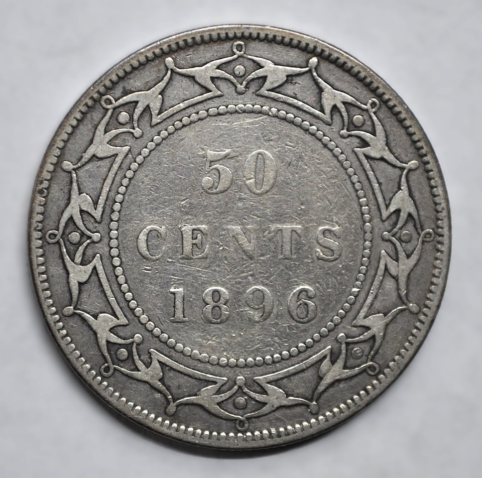 1896 Newfoundland 50 cents - Silver | eBay