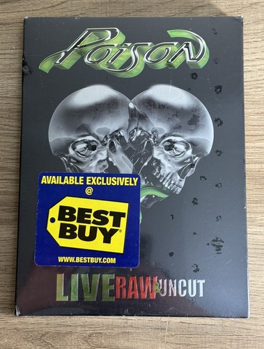 Poison Live RAW & Uncut DVD & CD 2 Set Greatest Hits Concert 17 Tracks ...