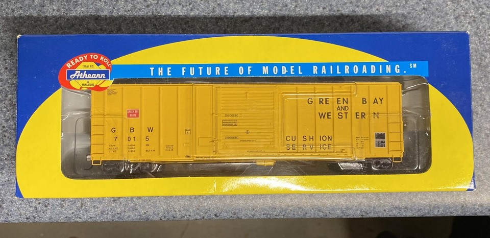 Athearn HO Scale Boxcar Lot Railbox CNW GBW 50' FMC PS 5344 Ready to ...