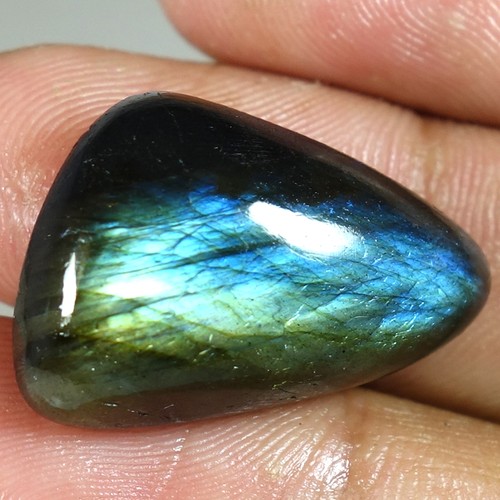 100% Natural Labradorite Fancy Cabochon Loose Gemstones 23.60Cts 16x ...