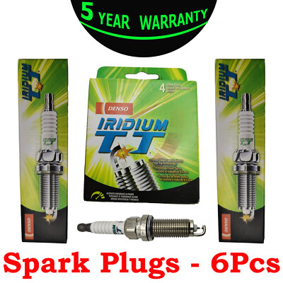 6 pc For denso 4712 Iridium TT Spark Plug for LR0 50998 LR0 41664 LR0 ...
