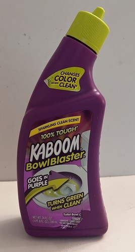 KABOOM Bowl Blaster Toilet Cleaner Purple / Green Cling Gel Tough ...