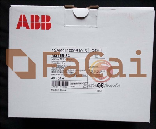 1PCS ABB MS165-54 MS16554 Motor protection circuit breaker NEW | eBay