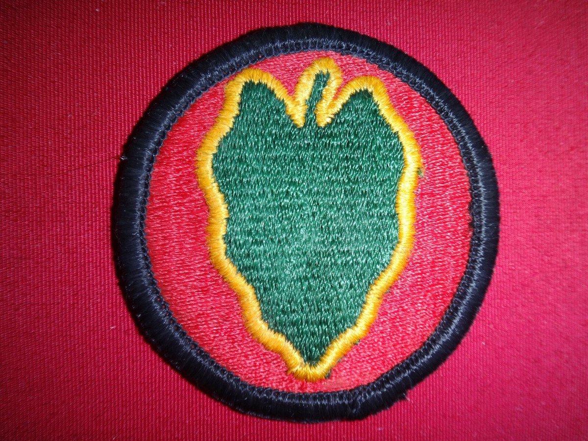 U S Army Patch 24th Infantry Division Ebay WW2 US Army 24th Infantry