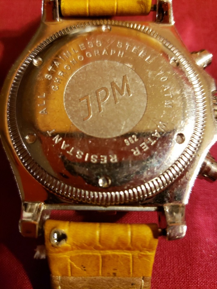 MEN'S JPM DIAMONDS WATCH | eBay