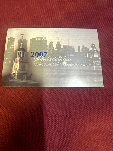 2007 P United States Mint Philadelphia Uncirculated 14-Coin Set with ...