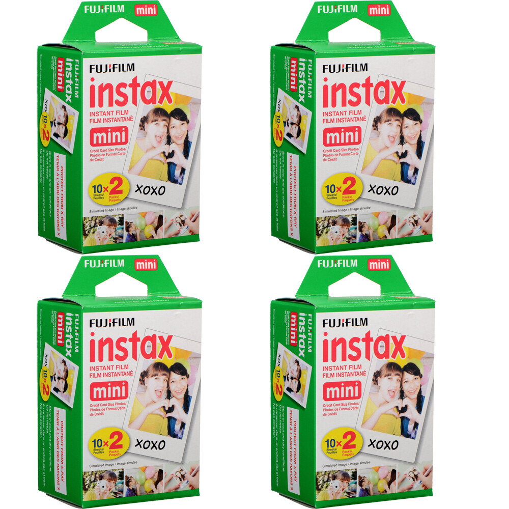 Fujifilm Instax Mini Instant Film for Fuji Mini 11 9 8 QTY 20-30-40-50 ...