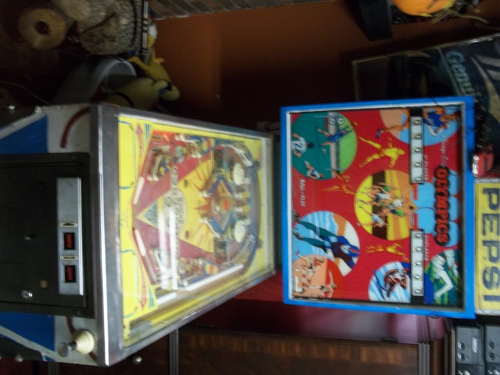 antique olympics pinball machine | eBay