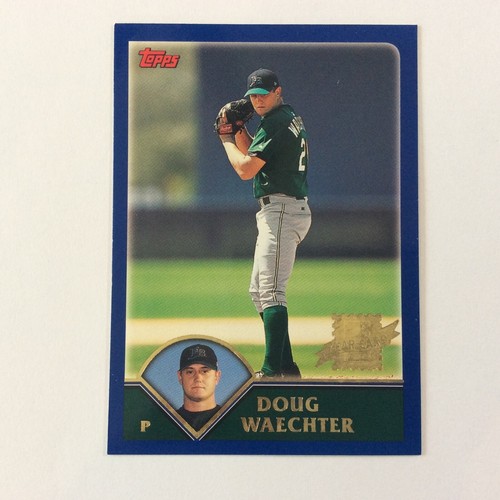 2003 Topps #317 First Year Doug Waechter Tampa Bay Devil Rays | eBay